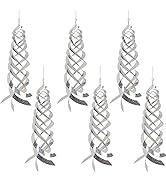 Amazon.com : Hausse Bird Repellent Spiral Reflectors Silver Mylar ...