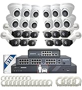 Amazon.com : ONWOTE 32 Channel Security Camera System PoE, 4K 32CH NVR ...