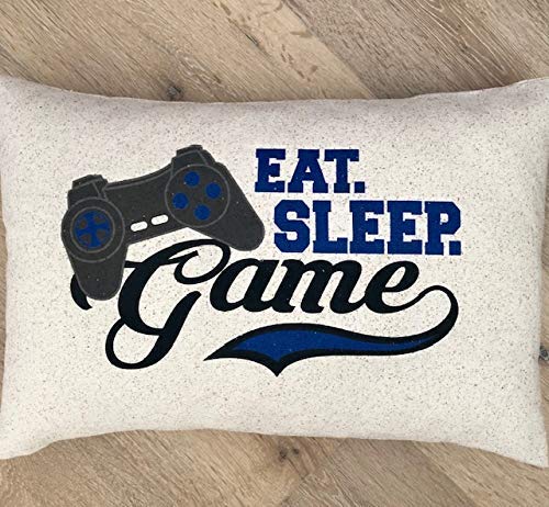Amazon.com: Video Gamer Pillow 12x18 Lumbar : Handmade Products