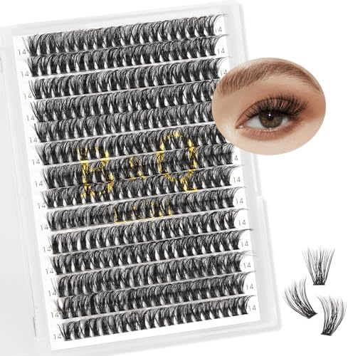 Amazon.com: Lash Clusters Individual Lashes Lash 280 PCS Eyelash ...