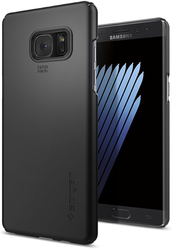 Amazon.com: Spigen Thin Fit Galaxy Note 7 Case with SF Coated Non Slip ...