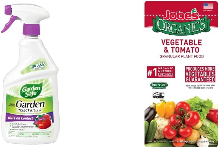 Garden Safe Multi-Purpose Garden Insect Killer & Jobes Organics 09026 ...
