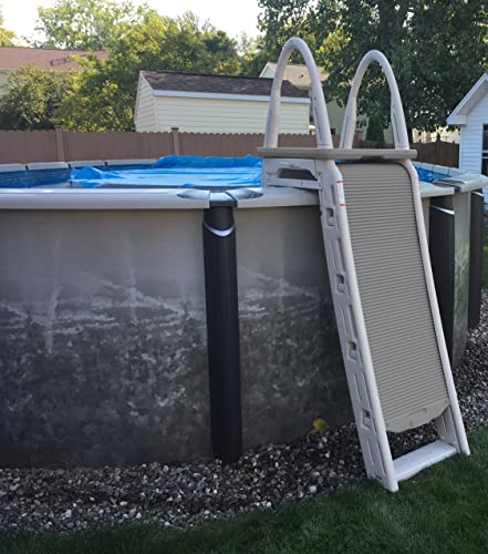 Confer Plastics 7200 Roll Guard 48" to 56" Adjustable A Frame Safety ...