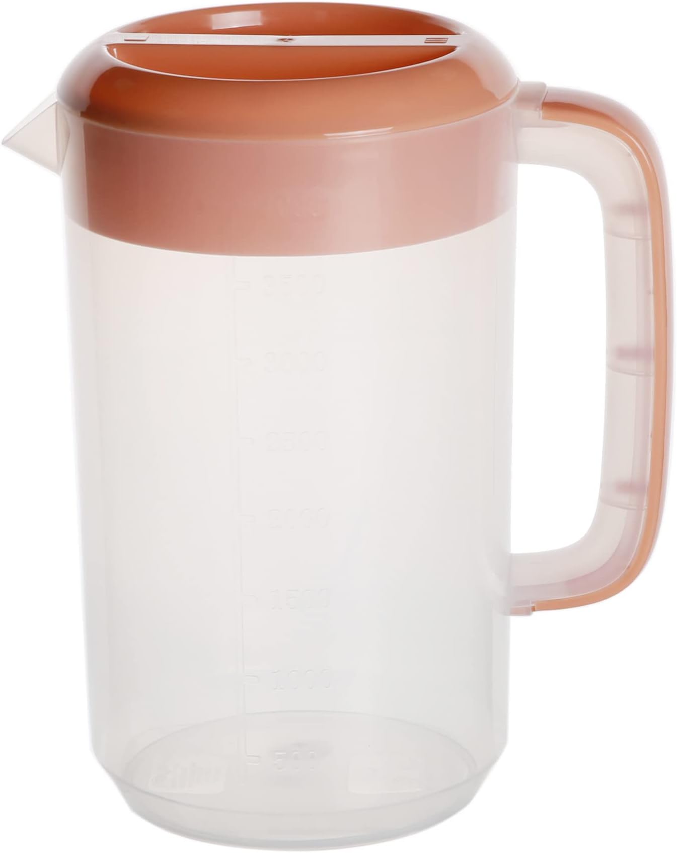 Amazon.com: Sterilite 1-Gallon Round Pitcher, Clear with Blue Lid ...