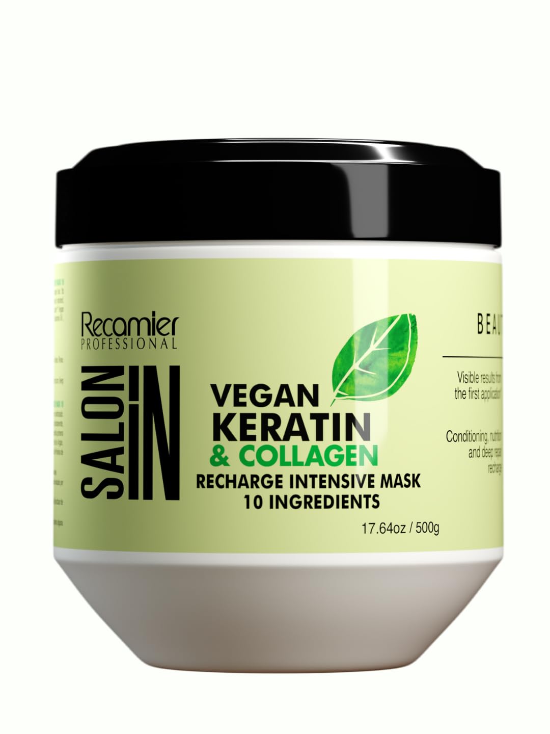 Amazon.com: RECAMIER PROFESSIONAL SALON IN Vegan Keratin & Collagen ...