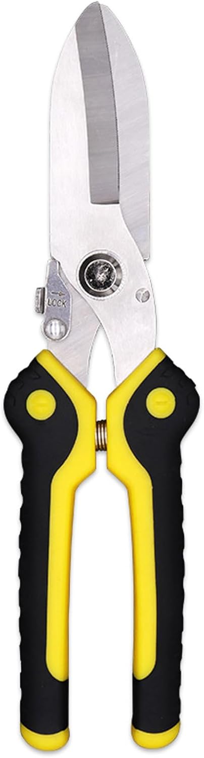 CATXNY Aviation Tin Snips 9 Inch Wire Cutters Heavy Duty Metal Cutter ...