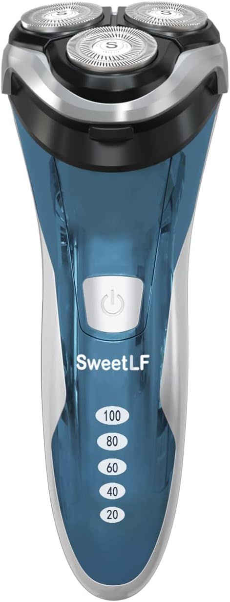SweetLF Electric Shaver Razor Men Wet Dry Rotary Shavers for Men ...