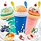 Amazon.com: Slushie Cup, 2 Pack Slushy Maker Cup, DIY Frozen Magic ...