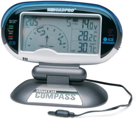 Roadpro Digital Compass, Inside & Outside Temperature, Voltage Meter ...