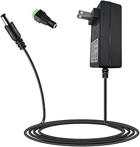 Amazon.com : 24V DC Power Supply Adapter, 24V 2A 48W AC to DC Converter Transformer 100~240V AC ...