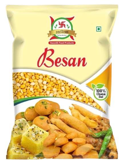SWASTIK Besan |100% Pure Besan | 100% Tasty Besan | Preservative Free ...