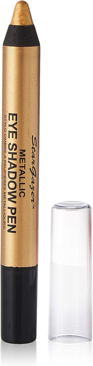 Gold Metallic Eye Shadow Pen. Blendable Soft Strong Metallic Eye Colour ...