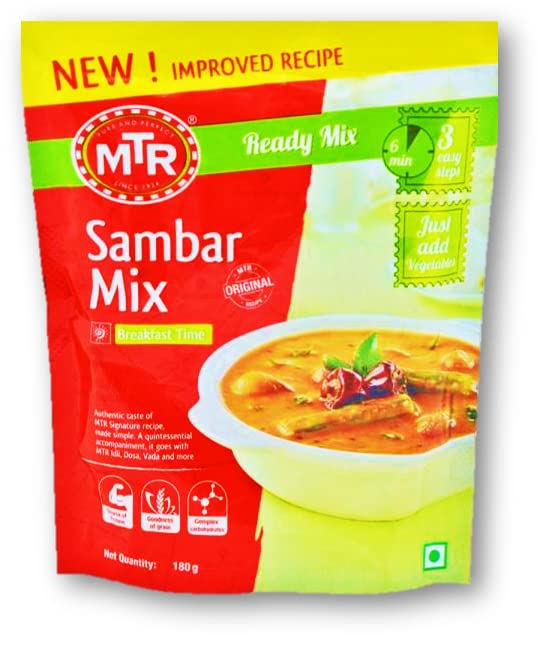 MTR Sambar Mix 180g Unique : Amazon.in: Grocery & Gourmet Foods