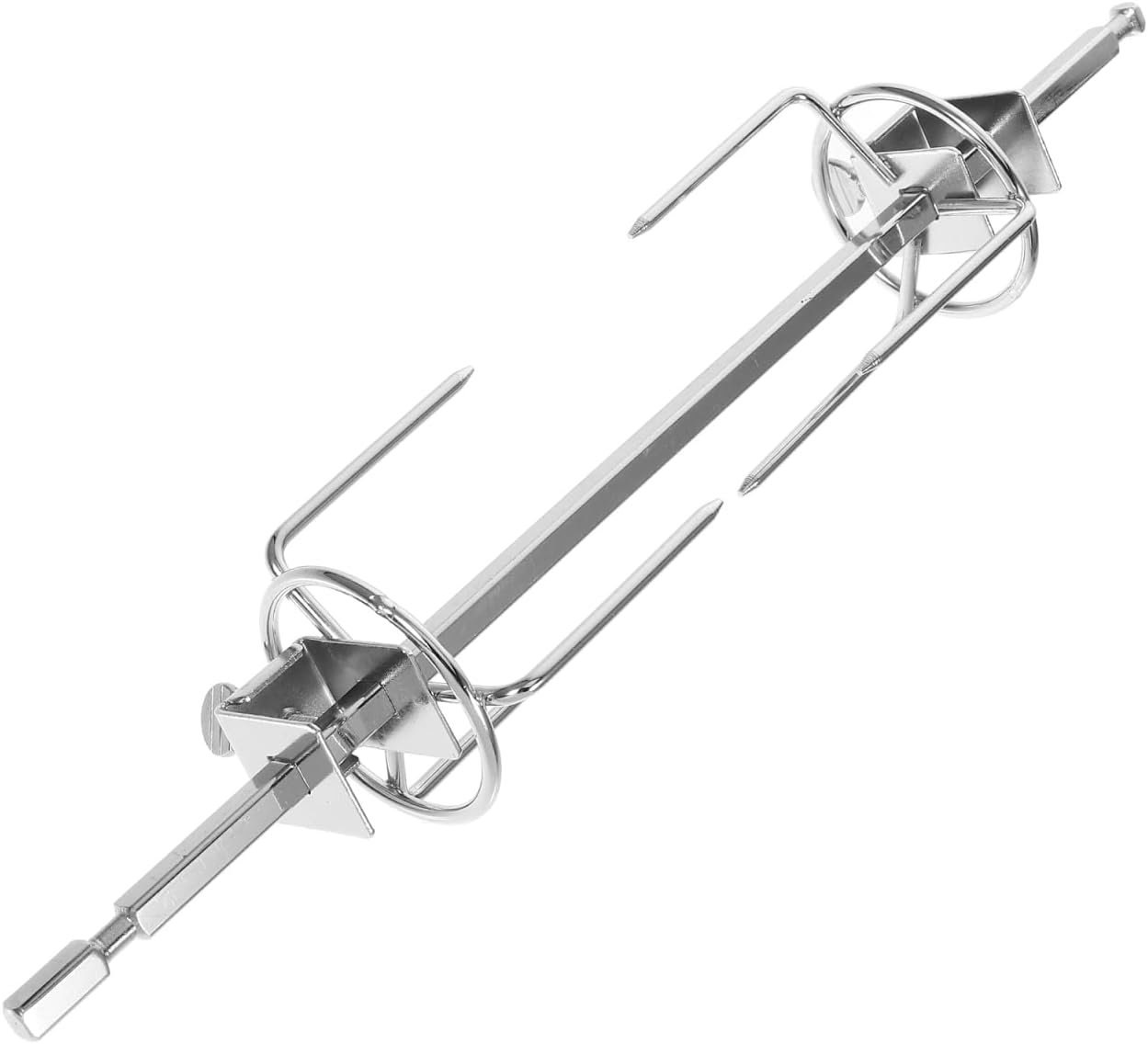 Amazon.com : HANABASS 1 Set 3 Pronged Stainless Steel Rotisserie Forks ...
