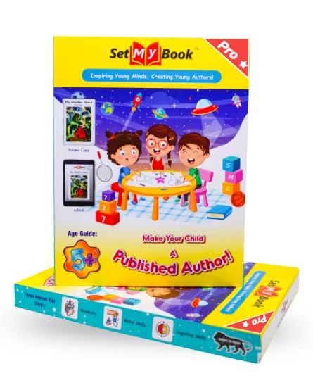 SetMyBook Pro | Set My Book Pro - Book Making Activity Kit for Kids ...