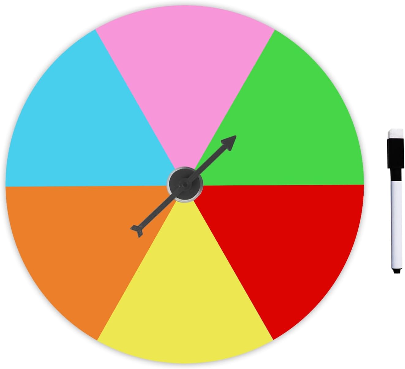 Amazon.com: HOOJOJO Magnetic Dry Erase Spinner Wheel Colorful Magnetic ...