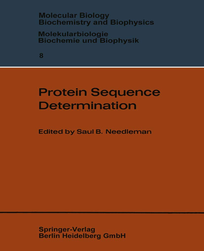 Protein Sequence Determination: A Sourcebook of Methods and Techniques ...