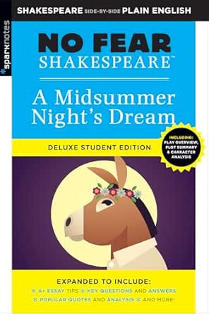 A Midsummer Night's Dream: No Fear Shakespeare Deluxe Student Editions ...