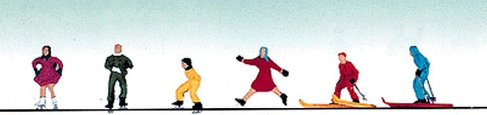 Amazon.com: HO Winter People (6) : Arts, Crafts & Sewing