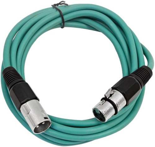 Amazon.com: SEISMIC AUDIO - SAXLX-6 - 6' Blue XLR Male to XLR Female ...