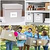 Amazon.com: 160 Pcs Removable Labels for Storage Bins - 6 X 4 inch ...
