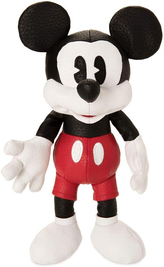 Amazon.com: Disney Mickey Mouse Simulated Leather Plush – Small – 10 ...