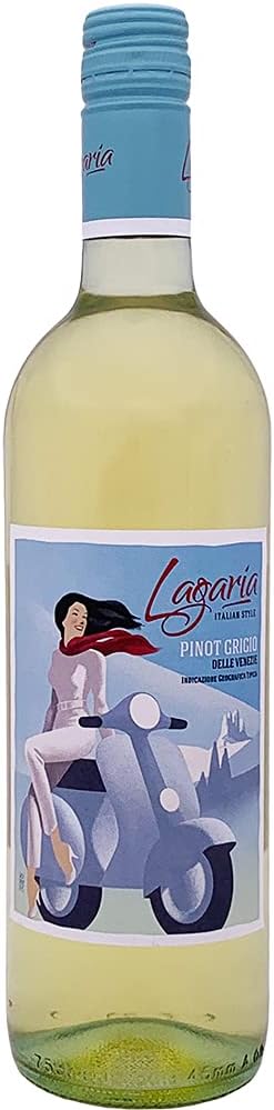 Lagaria, Pinot Grigio, 750mL at Amazon's Wine Store