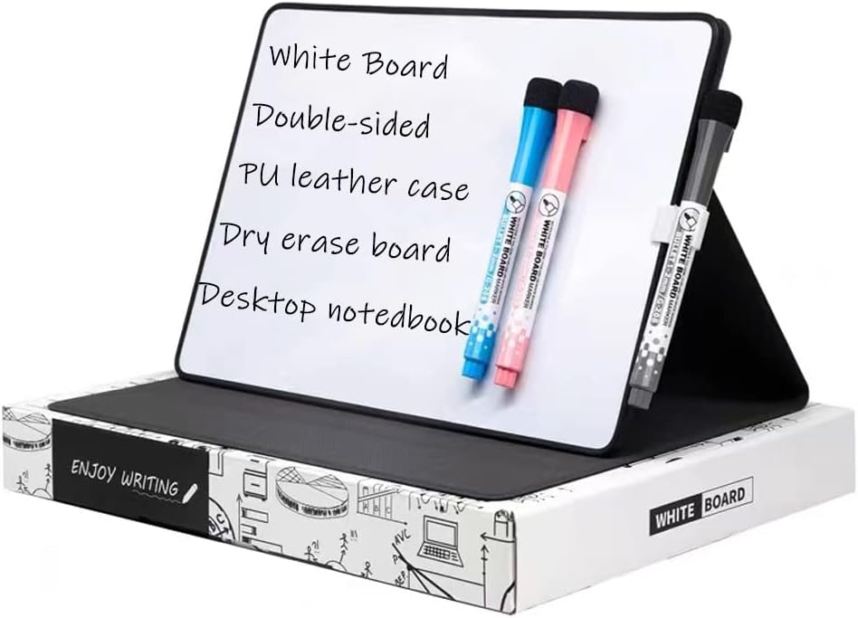 Small Dry Erase WhiteBoard Portable A4 Magnetic White Board Desktop ...