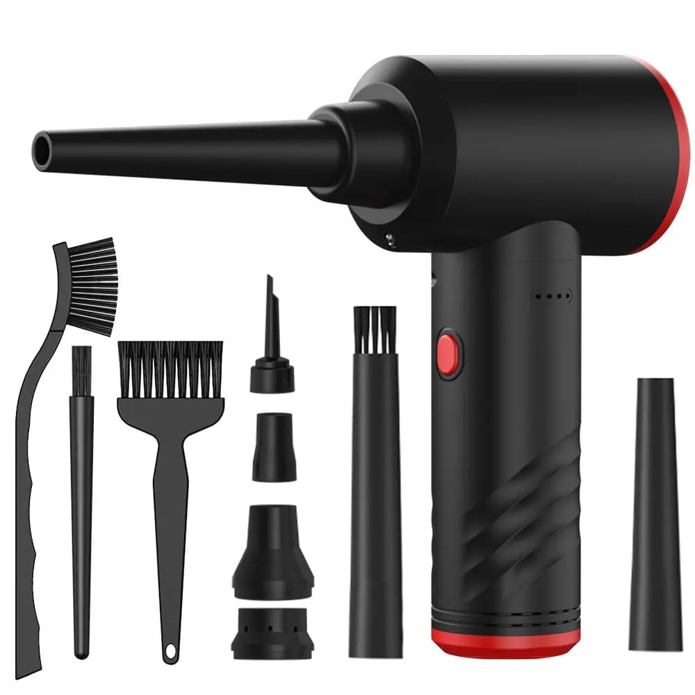 SooPii Electric Air Duster Cordless Air Duster Rechargeable Compressed ...