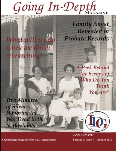 Going In-Depth Magazine: August 2015: Reed, Heather, Hicks, Shauna ...