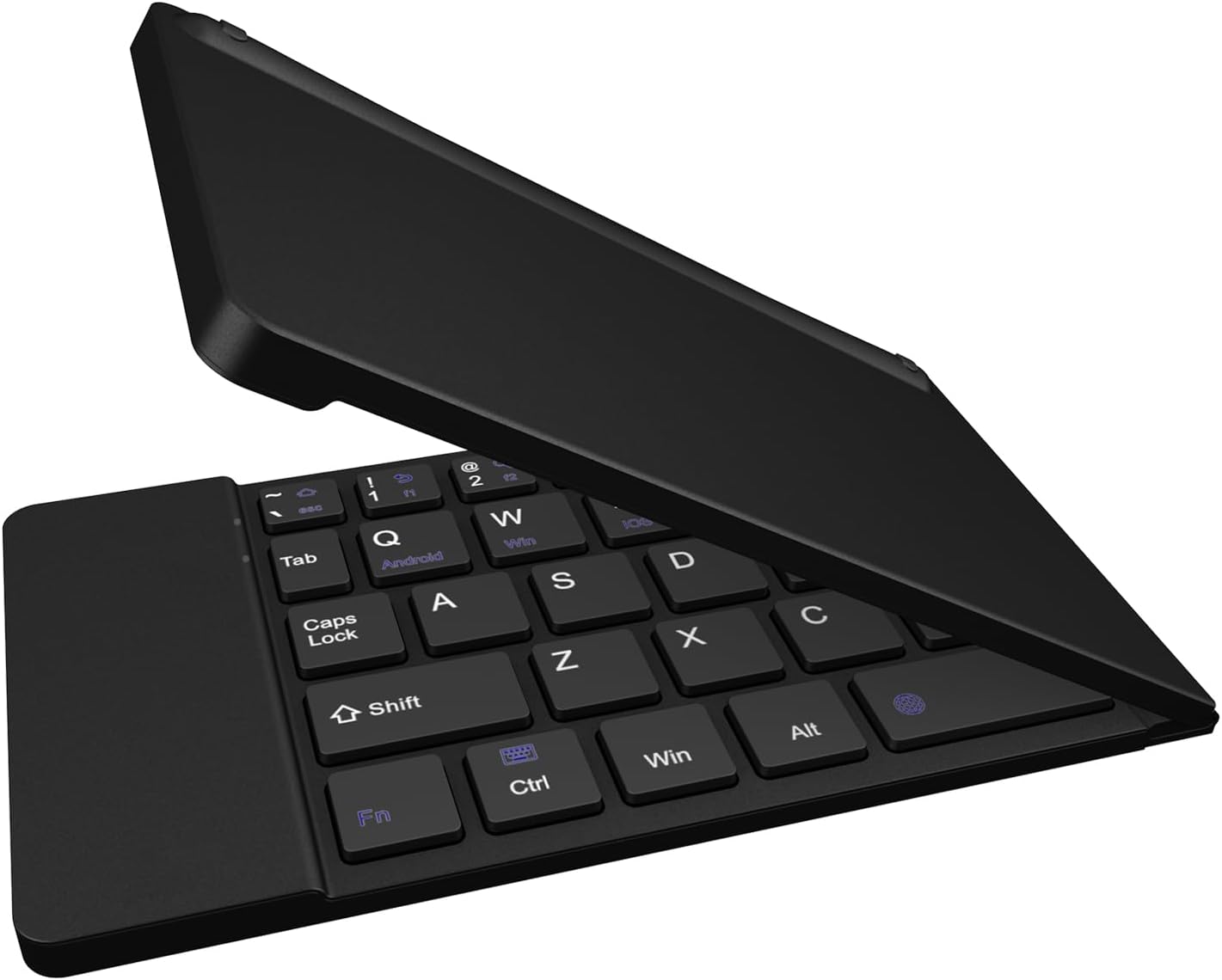 Amazon.com: Portable Bluetooth Wireless Keyboard with Phone Holder ...