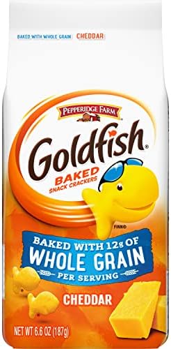 Amazon.com: Goldfish Grahams Cinnamon Roll Baked Snack Crackers, 6.6 Oz Bag