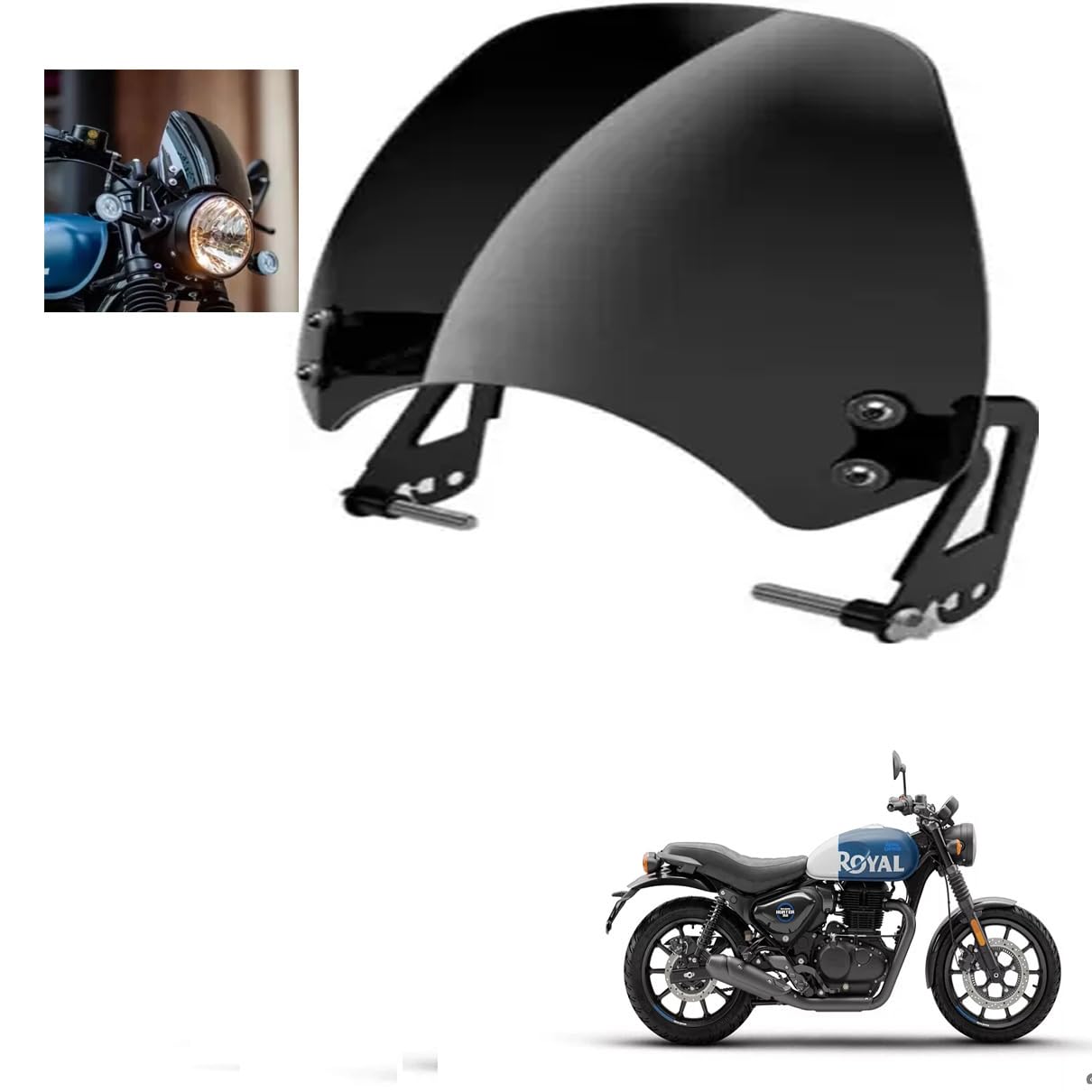 Trade Hunter Windshield/Tinted Flyscreen Fitting Like Genuine with All ...