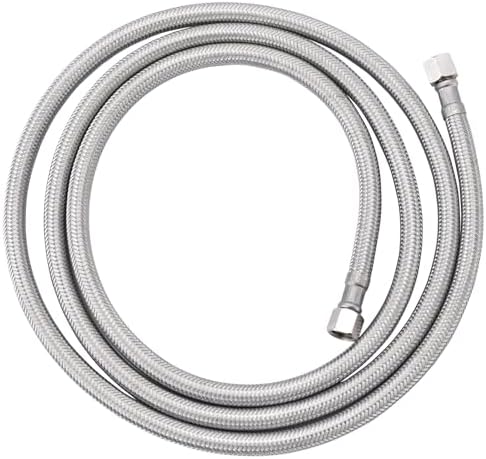 Amazon.com: Refrigerator Water Line, 6 FT Flexible Stainless Braided ...