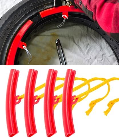 Amazon.com: RACOONA 4Pcs Car Tire Rim Protectors,Car Tire Changing Rim ...