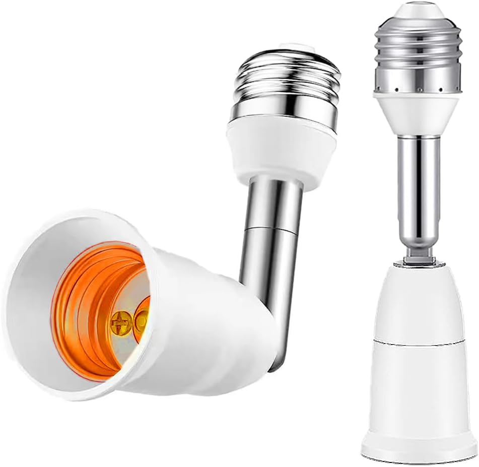 Amazon.com: Srovil E26/E27 Light Socket Extender, 4.5 Inch Extension ...