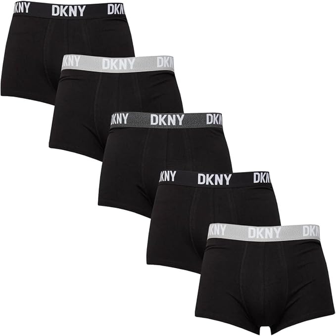 DKNY Portland Mens Boxers Shorts Multipack | Pack Of 5 Cotton Boxers ...