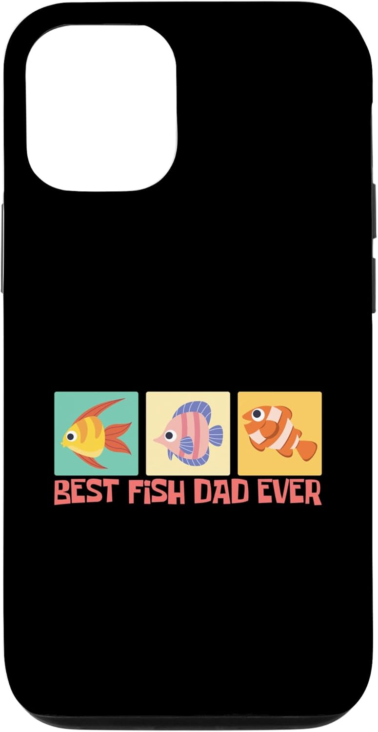 Amazon.com: iPhone 14 Best Fish Dad Ever Goldfish for Fish Keepers Case ...