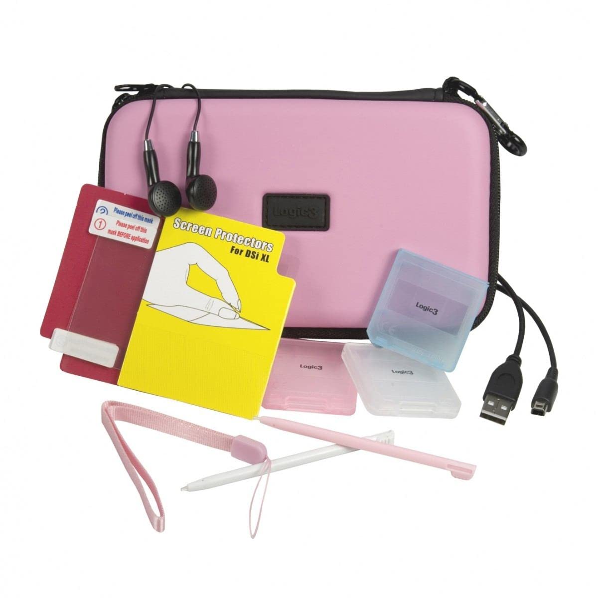 Amazon.com: DSi XL Starter Pack - Pink : Video Games