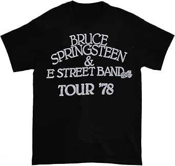 Amazon | [GAJES] Bruce Springsteen 1978 Tour ブルース・スプリングスティーン Tシャツ メンズ ...