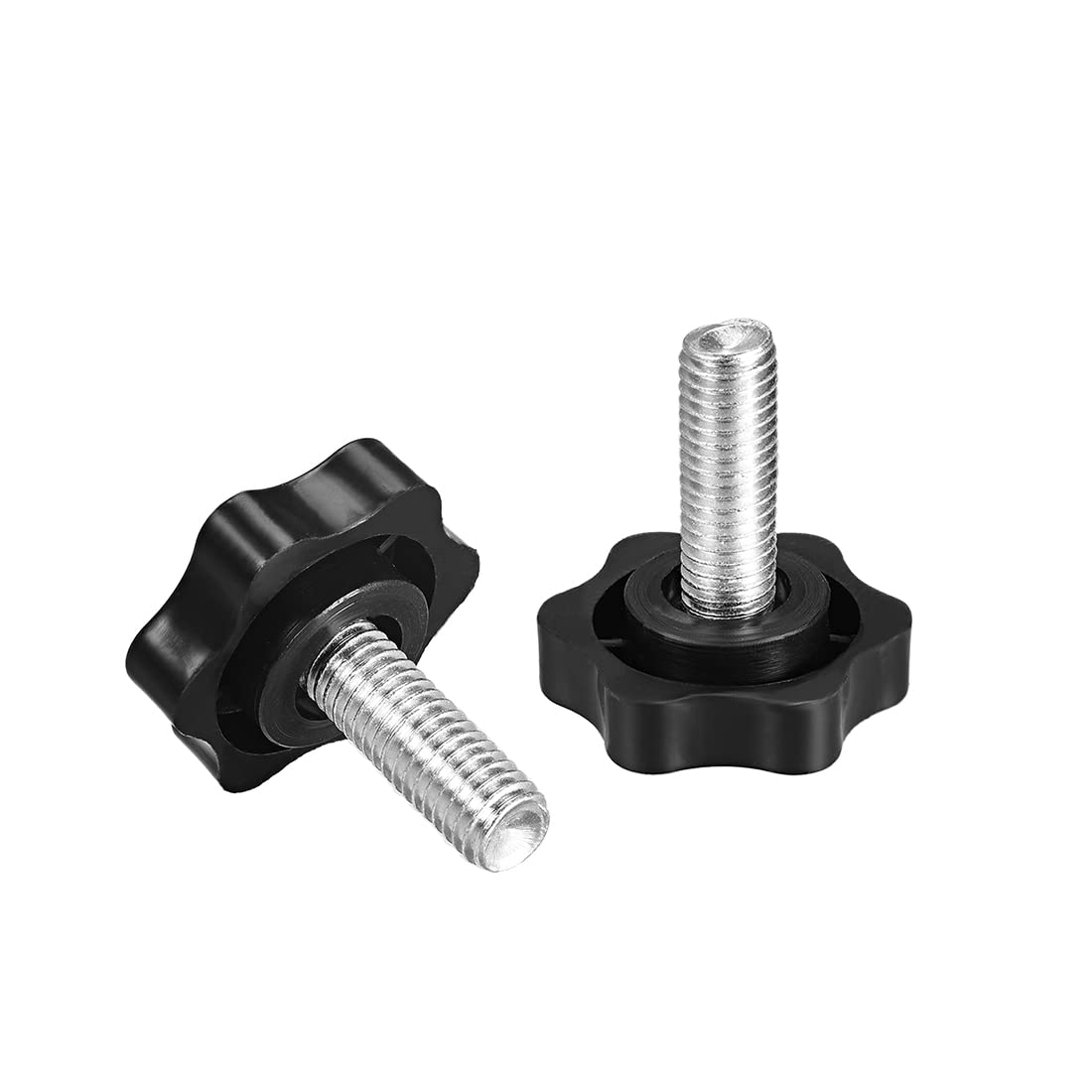 Snapklik.com : Uxcell Clamping Screw Knob, 38mm Dia Plum Hex Shaped ...