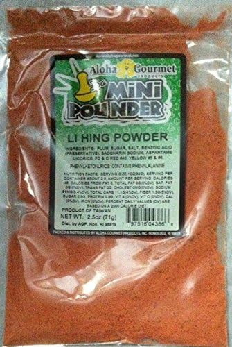Amazon.com : Li Hing Mui Plum Powder 24 Ounce Jar 1.5 Pounds : Chinese ...