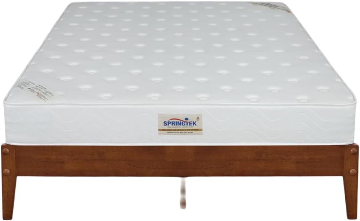 Springtek 75x60x6 Inches Queen Size Mattress | 7-Layer Ortho Pocket ...