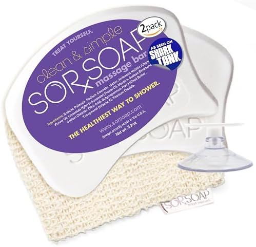Amazon.com: SORSOAP Starter Pack - Patented Muscle Scraping Soap Bar ...