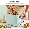 Amazon.com: REDMOND Retro Stainless Steel 2 Slice Toaster with Bagel ...