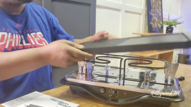 Watch Hamilton Beach Raclette Grill ﹙Easy to Use Easy to Clean﹚ on ...