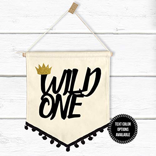 Amazon.com: 1 pc Wild One Crown Where The wild Things Are Fabric COTTON ...