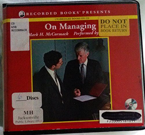 On Managing: Mark H. McCormack: 9781402509070: Amazon.com: Books