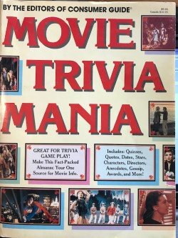 Amazon.com: Movie Trivia Mania: 9780517452516: Rh Value Publishing: Books