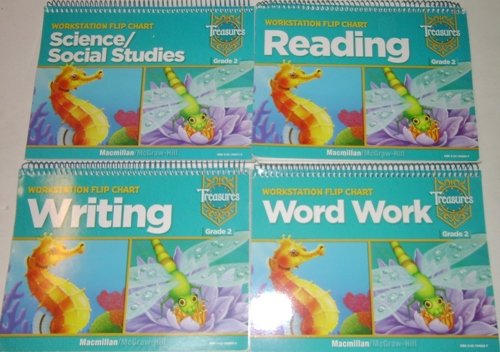 Macmillan McGraw HIll Treasures Grade 2 Work Station Flip Chart Set ...